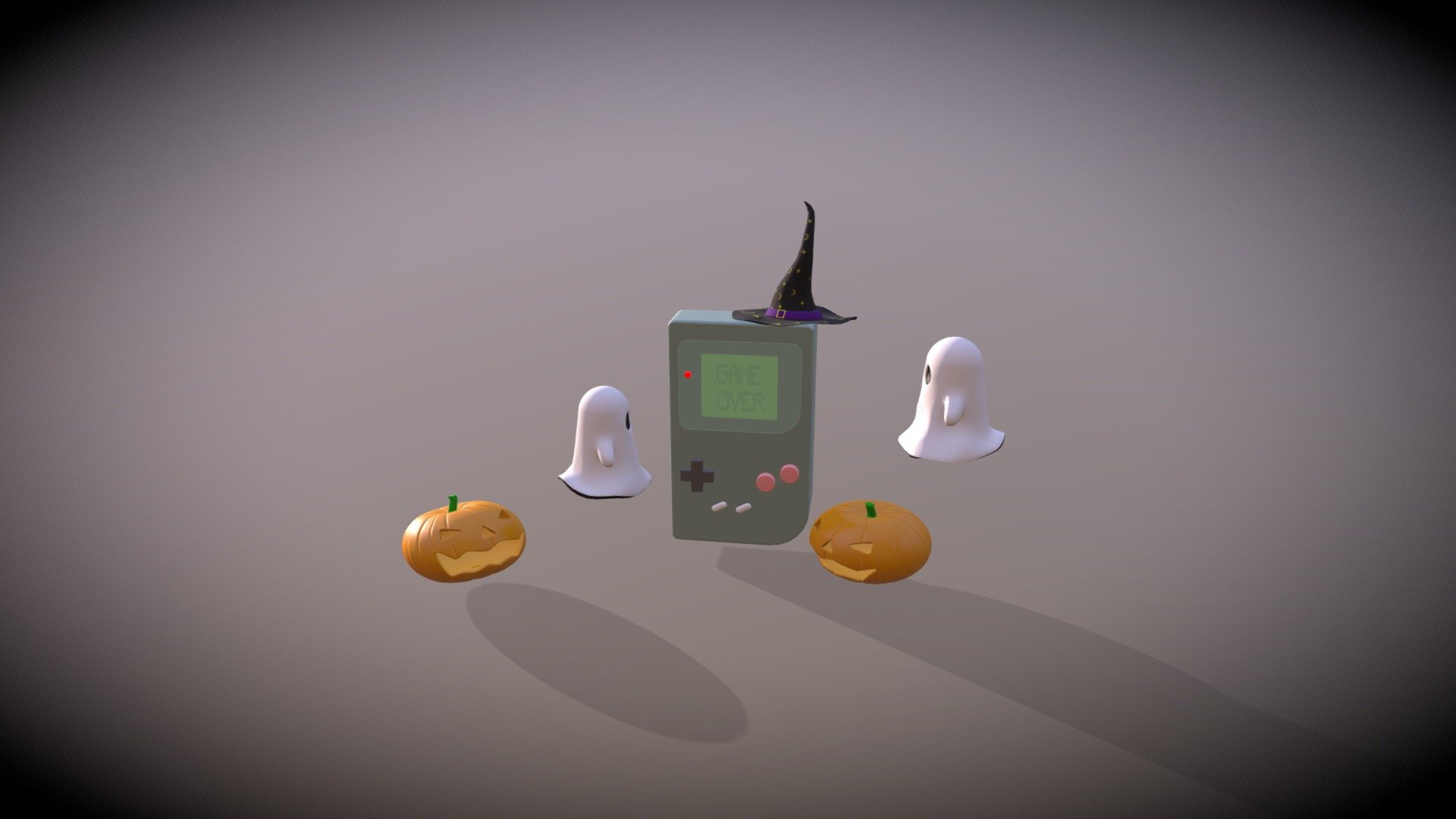 Halloween Gameboy - 3D model by gabrielvitebo [7e5b3d5] - Sketchfab