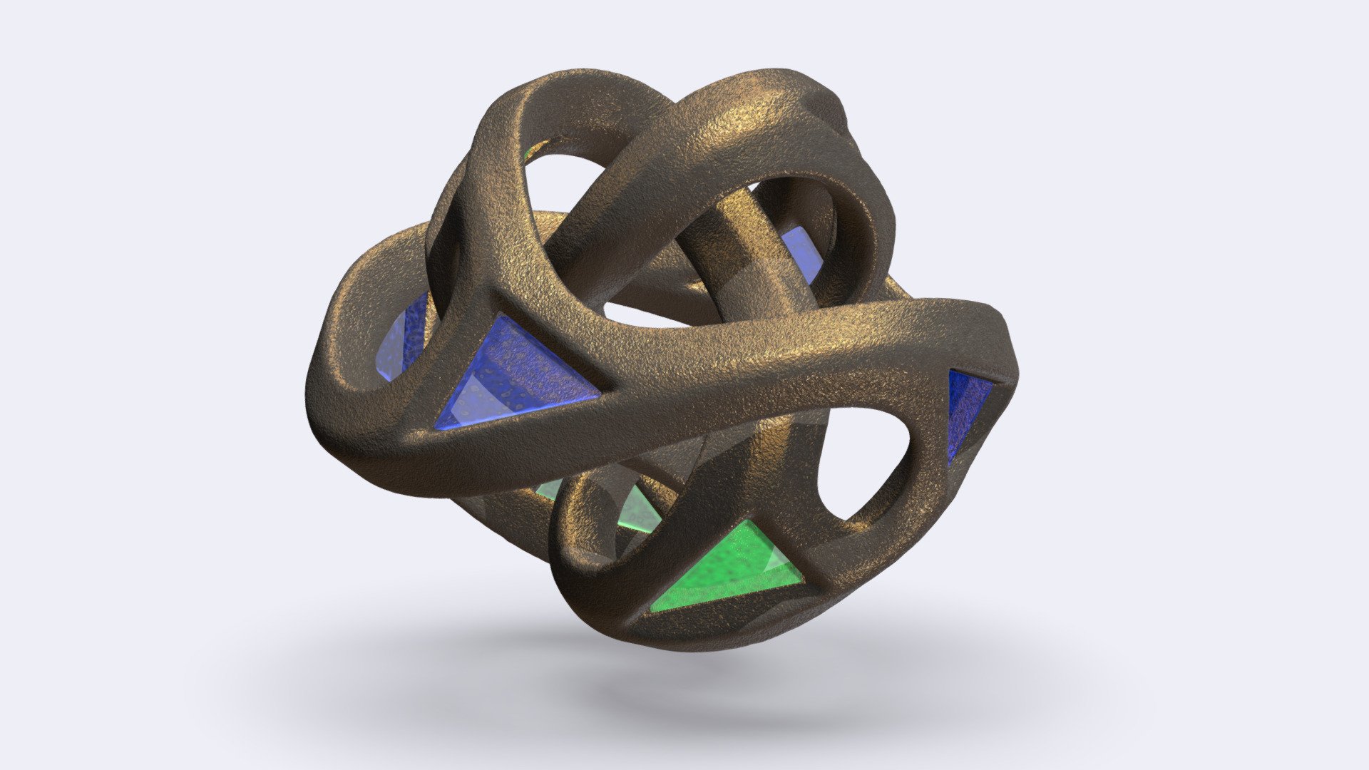 Glass test (gudaba) - 3D model by Crystal Proteins (@bathsheba ...
