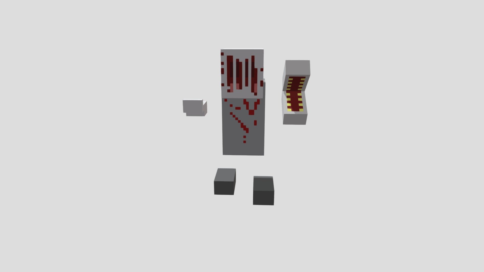 Mega Scrap face madness - 3D model by Creeper Demon Lord (@Minecraft ...