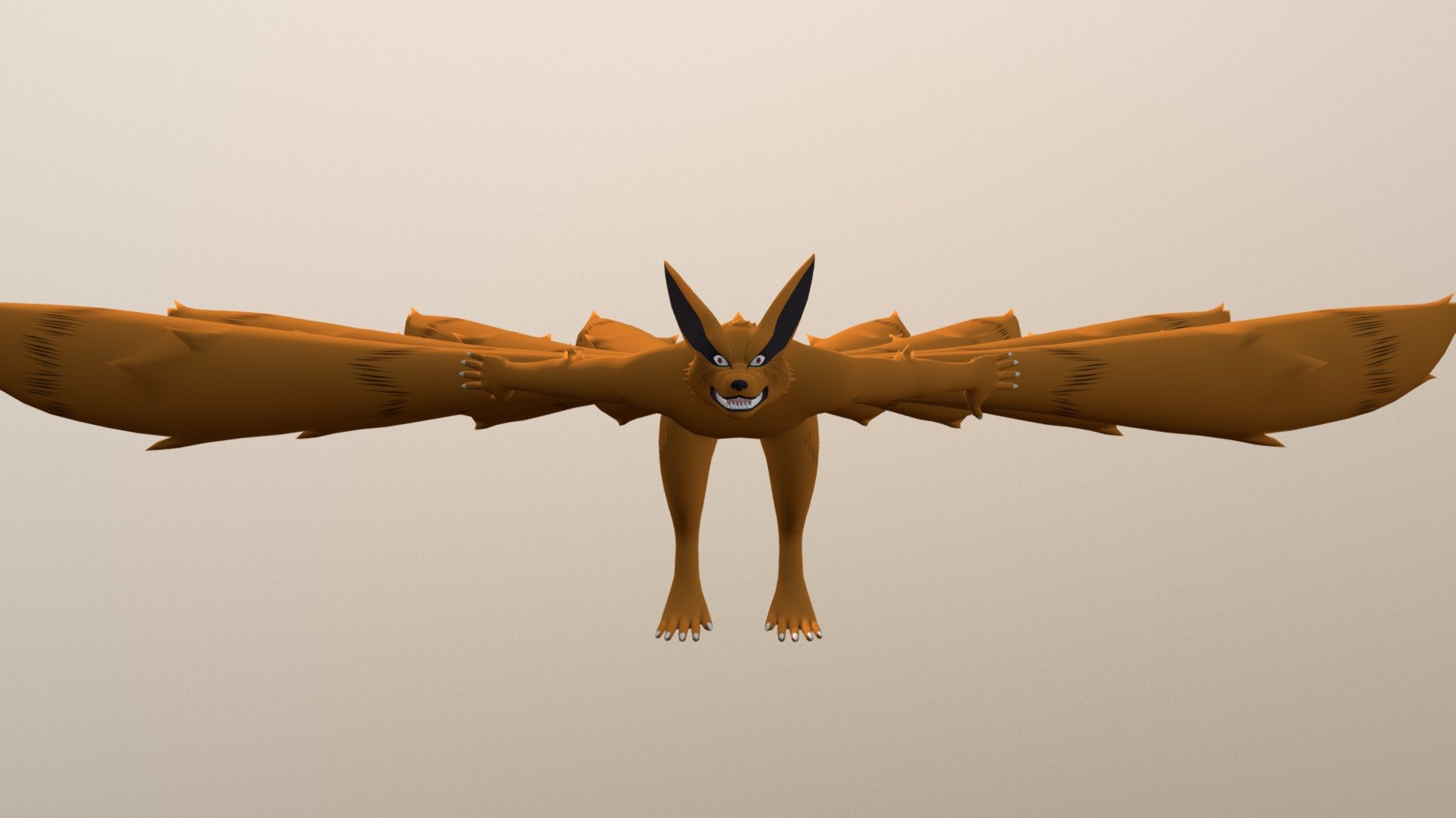 Yang Kurama - 3D model by Hivigany And Narutorobert (@Mivinshy ...