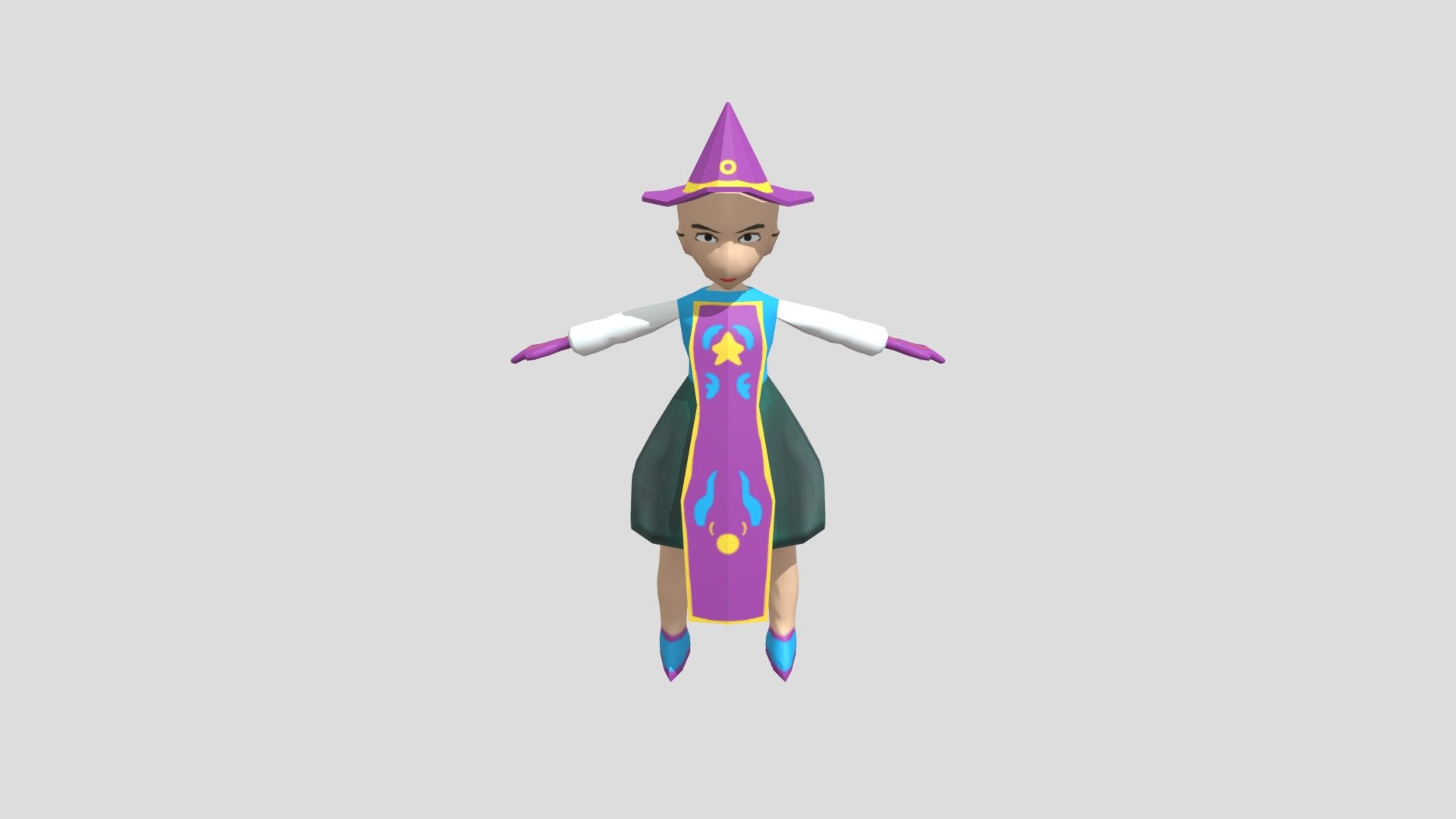 Magician - 3D model by Danny_Y_Lee [7e5e4ec] - Sketchfab