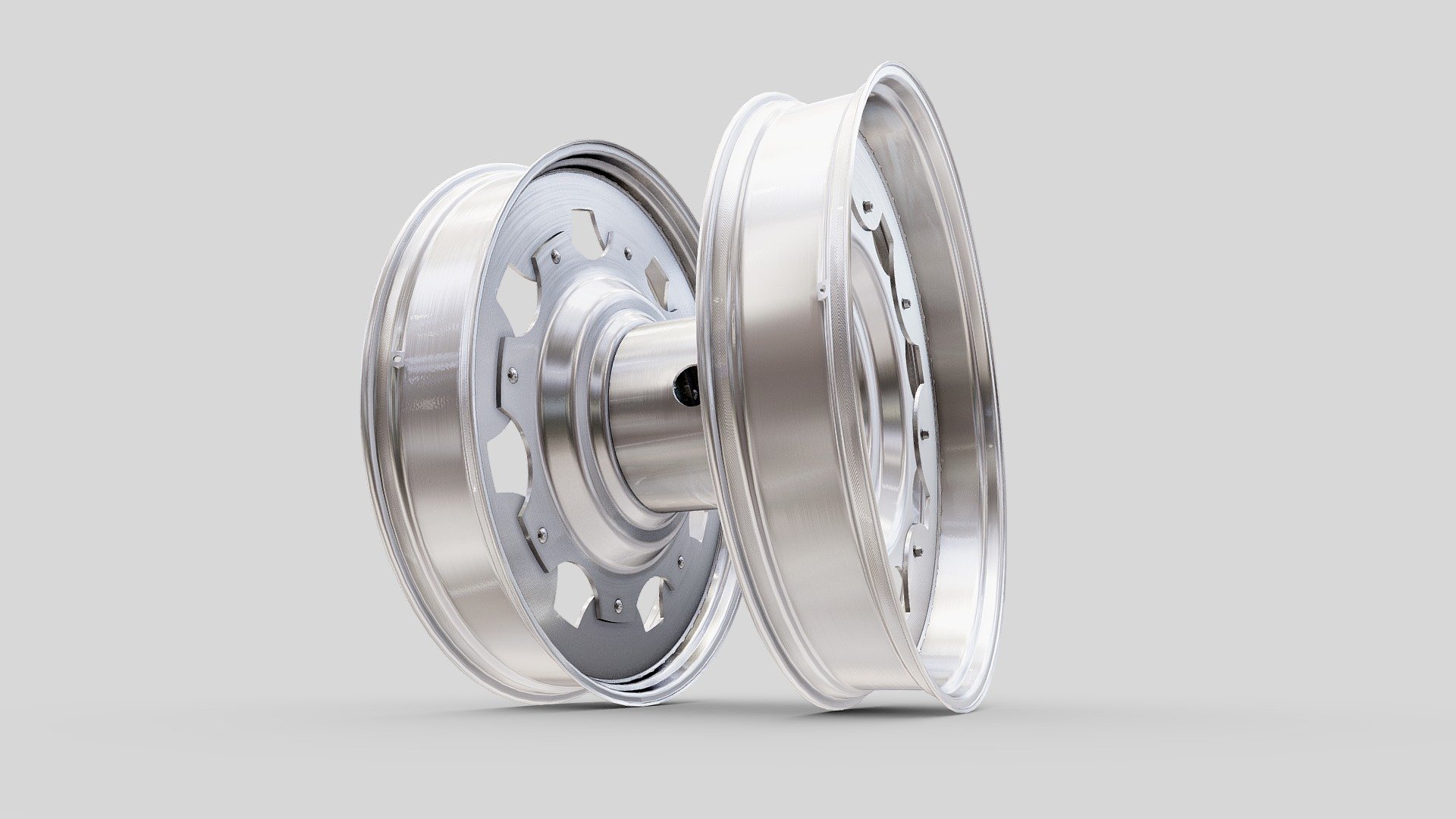 Pronar Wheels Multifit Dual set with Spacer - 3D model by Pronar Wheels ...