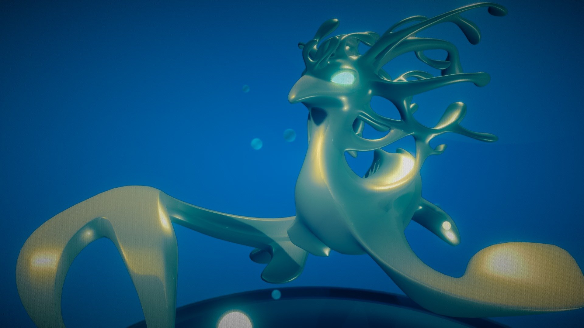 Sea Creature in a Tank - 3D model by FrostMoss [7e6124d] - Sketchfab