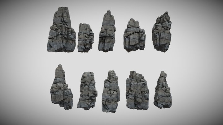 Cliff 3D models - Sketchfab