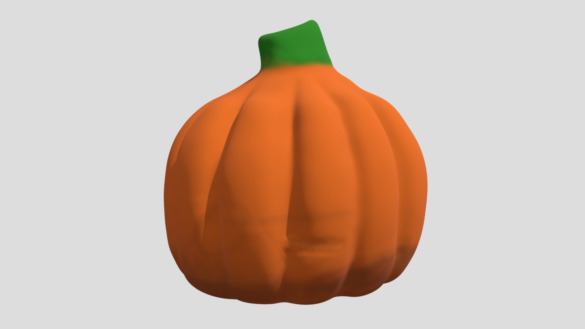 Pumpkin - 3D model by coolpeterm [7e61e01] - Sketchfab