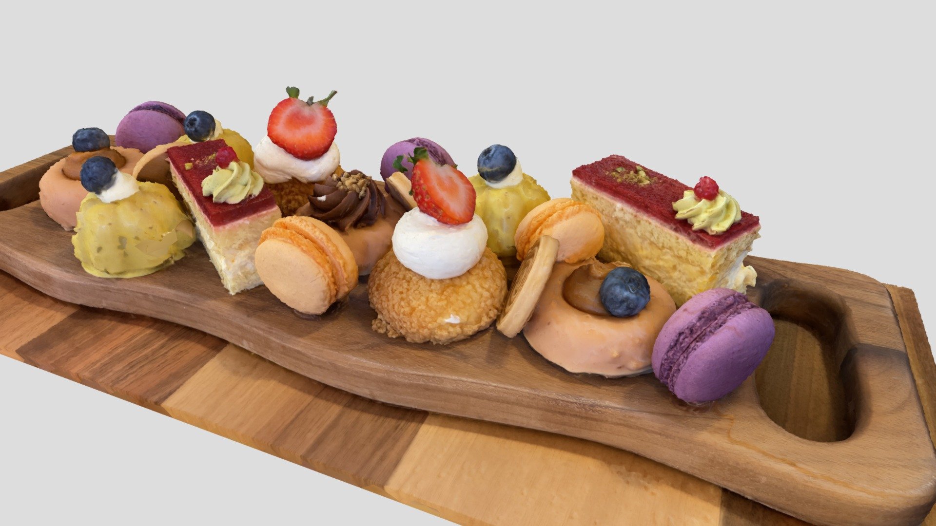 Dessert tray - Download Free 3D model by vmastilovic [7e62790] - Sketchfab