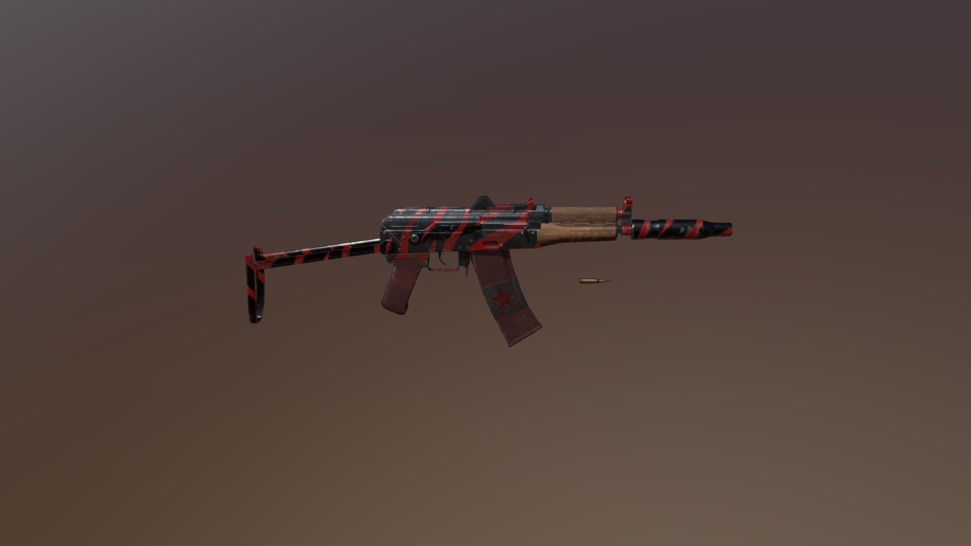 AK74u - 3D model by harryjohnson [7e6553f] - Sketchfab