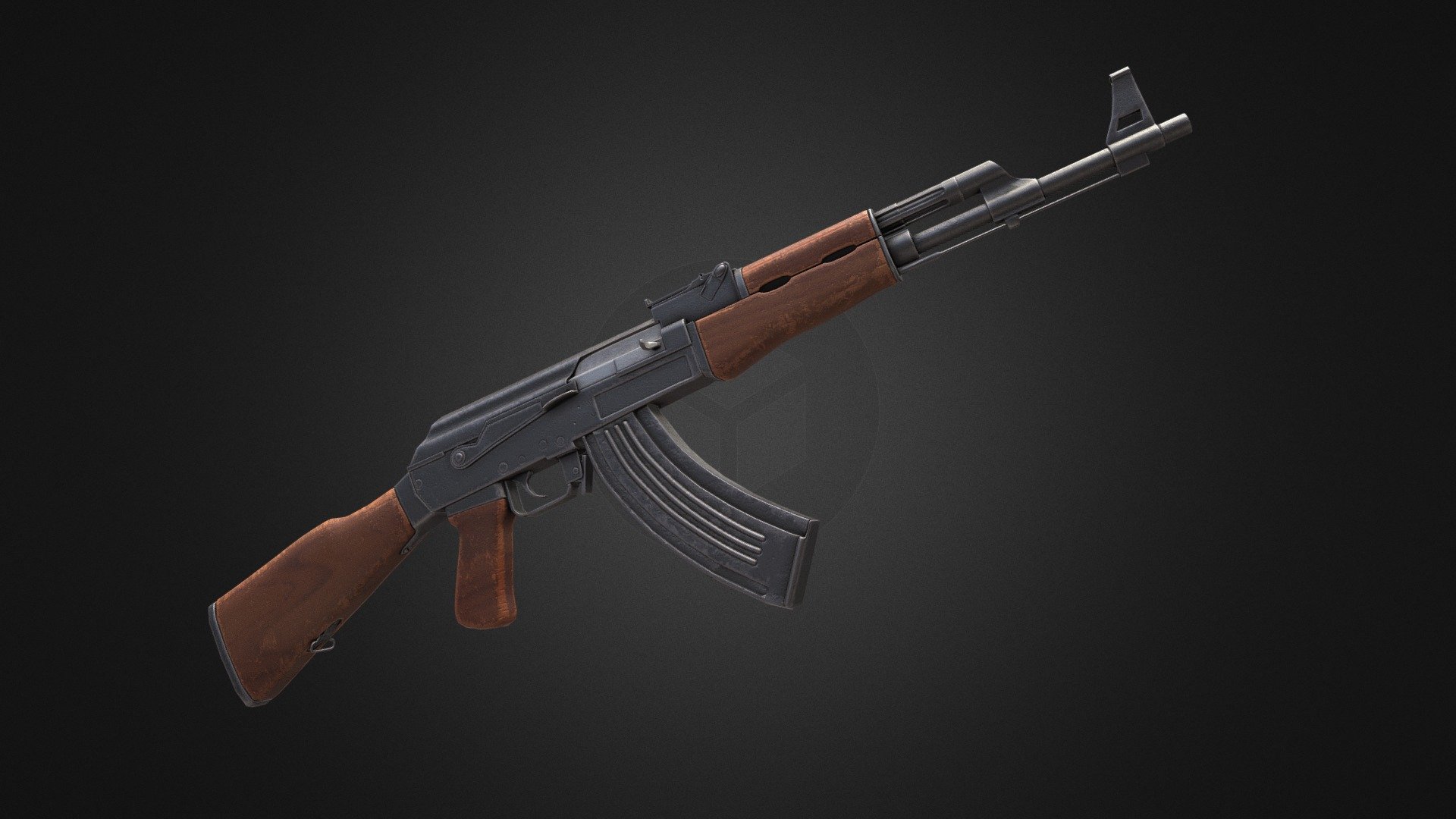 Ak-47 - Download Free 3D model by Zahar Kobyakov (@Divan321) [7e666bd ...