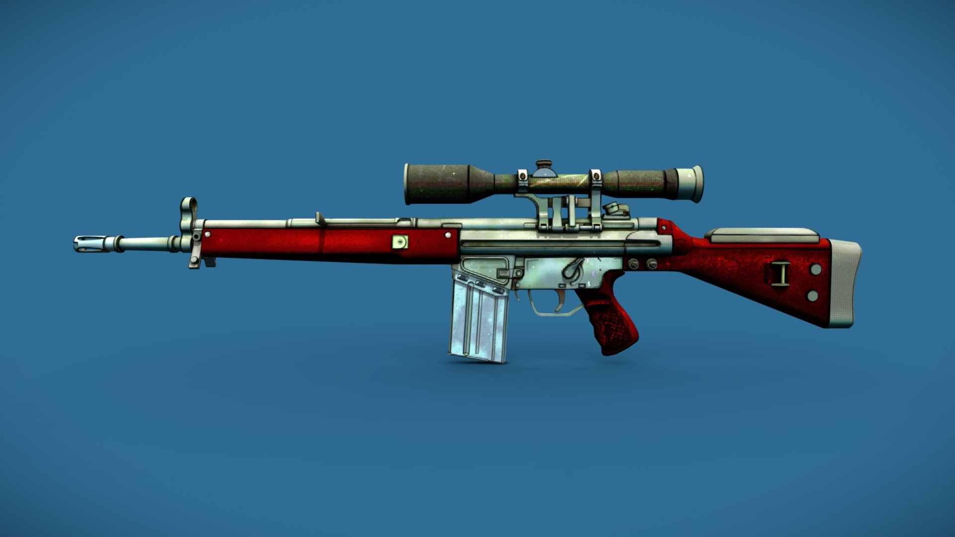G3SG1 | Megapixel - 3D model by corob88 [7e66b3c] - Sketchfab