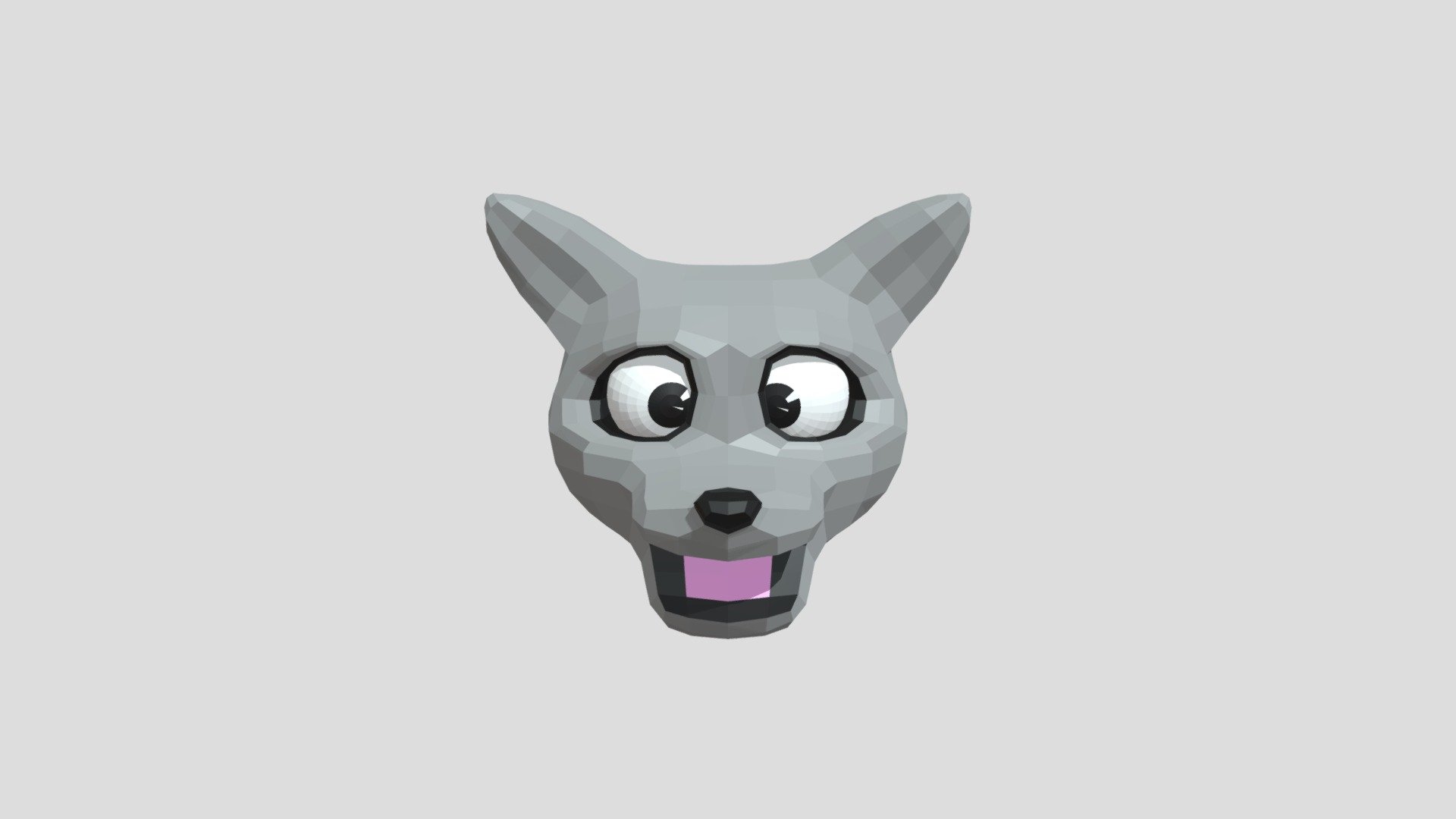 low poly wolf animation - 3D model by kai_furry [7e671b2] - Sketchfab