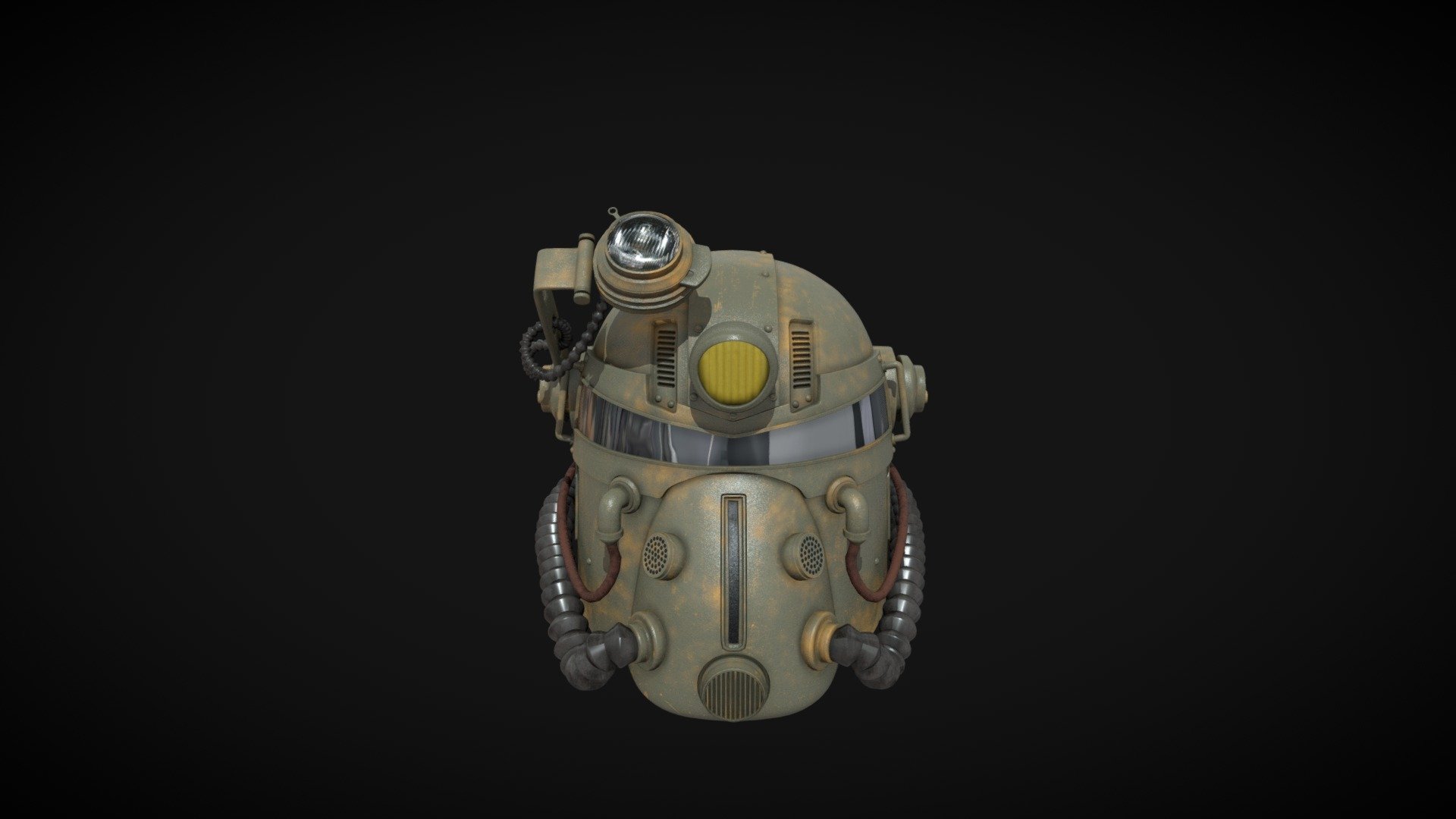 FALLOUT T-90 CUSTOM HELMET - 3D model by JVS RISHIKESH (@RISHIKESH ...