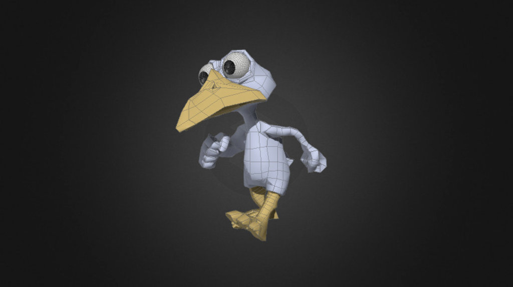 Bird Walk - 3D model by olivier MICHON (@om) [7e6b45c] - Sketchfab