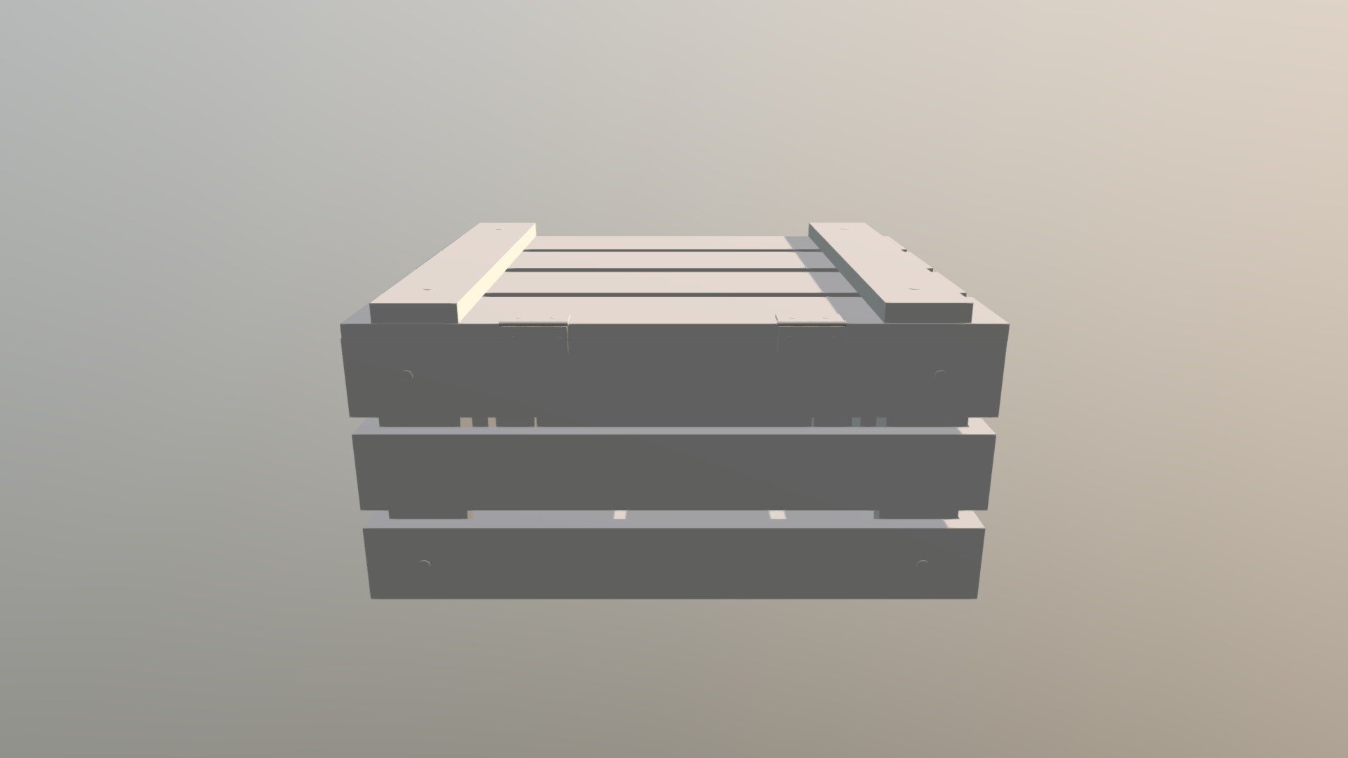 Crate Model - 3D model by 3helbs [7e6c223] - Sketchfab