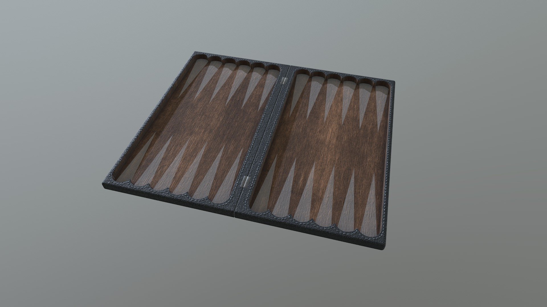 Backgammon Board - 3D model by Juriën van Beek (@jurienvanbeek) [7e6c532] - Sketchfab