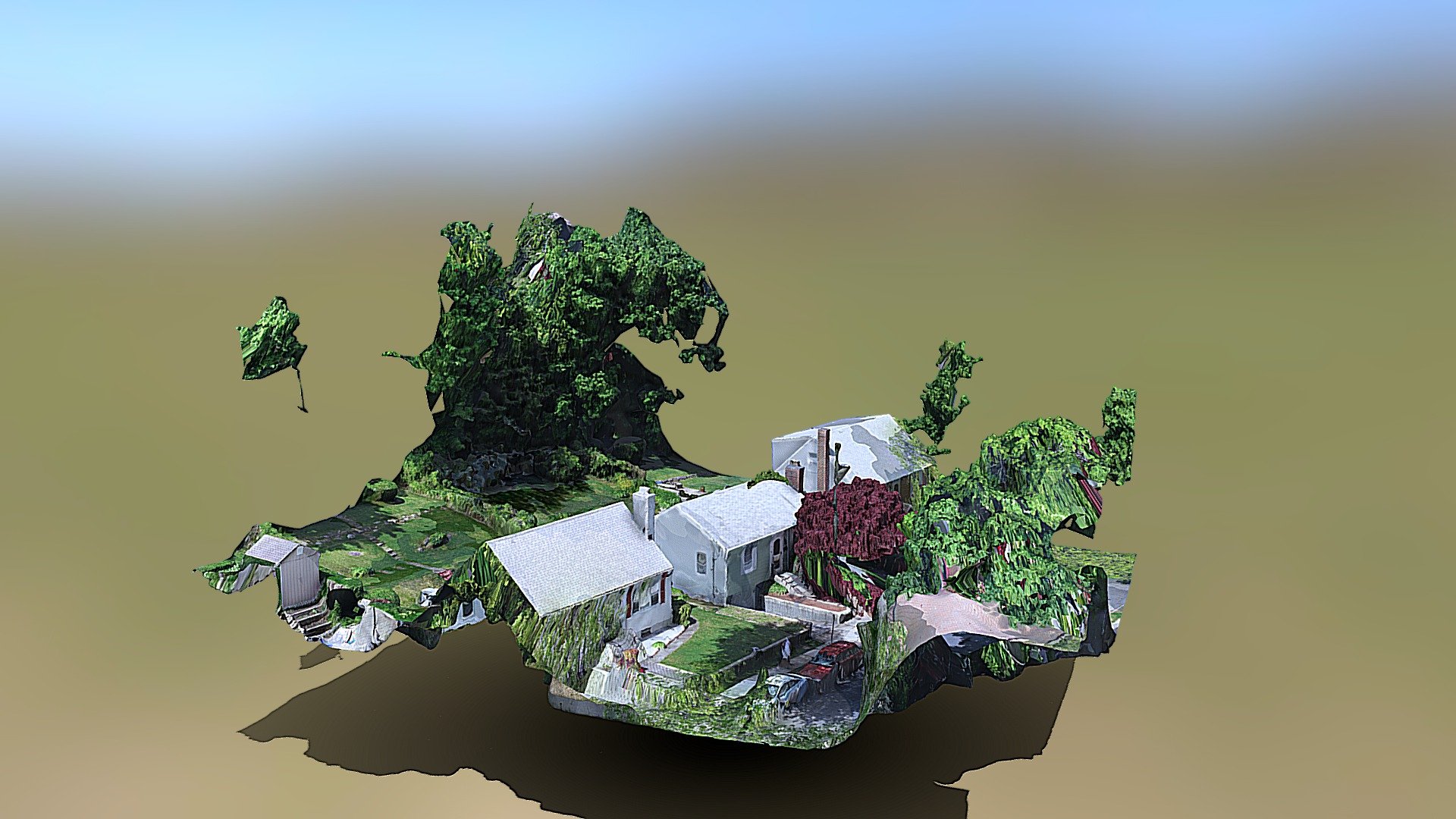 New way to Virtually Show a listing - 3D model by SkylifeAerial ...