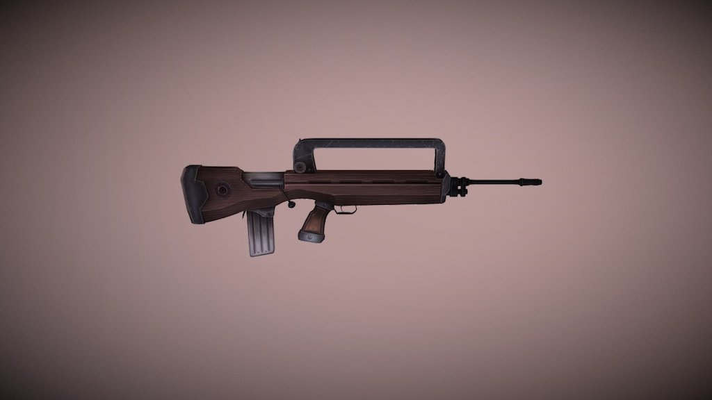 Mesh Famas - 3D model by Tristan Smith-Naura (@SmithTristan) [7e6d12f ...