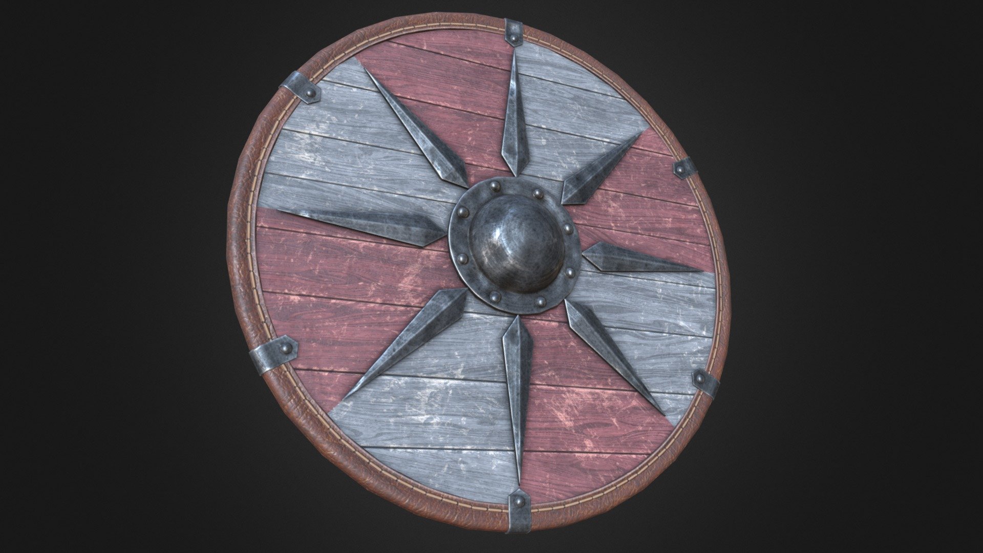 Viking Shield - 3D model by niver_mk [7e6dfcd] - Sketchfab