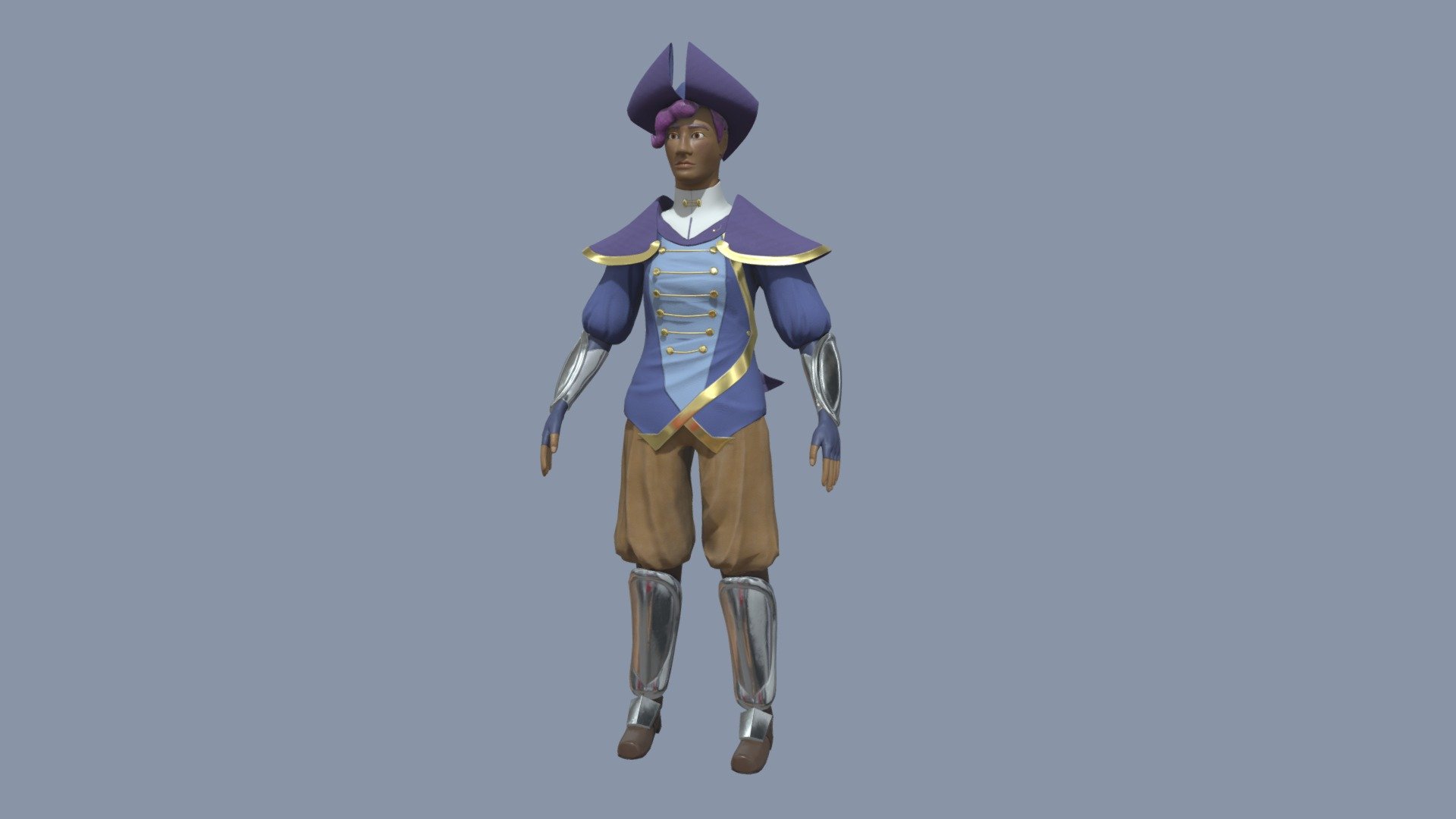 Navy Wizard - 3D model by Sean_McCarthy [7e6ed71] - Sketchfab