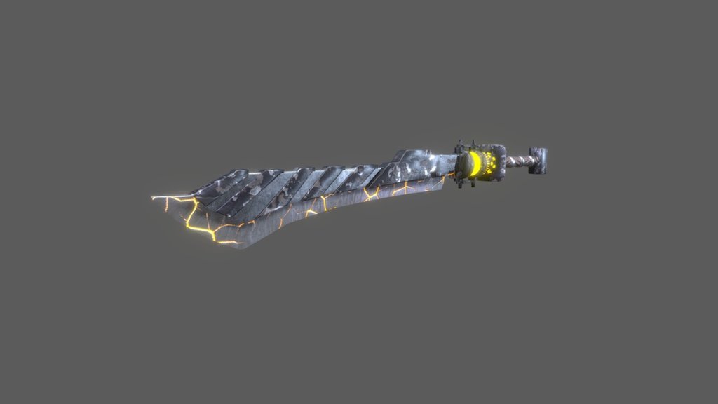 Lava sword - 3D model by Nikolay Gavrev (@nickgavrev) [7e6f3d8] - Sketchfab