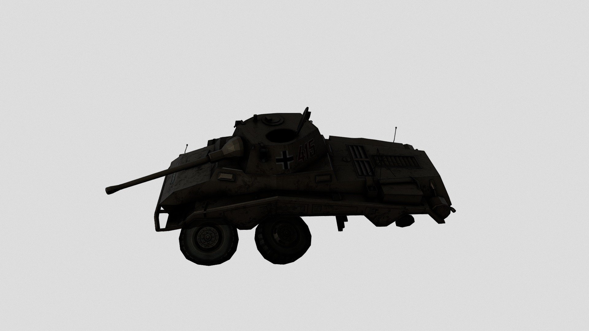 Destroyed puma - 3D model by philano [7e6f908] - Sketchfab