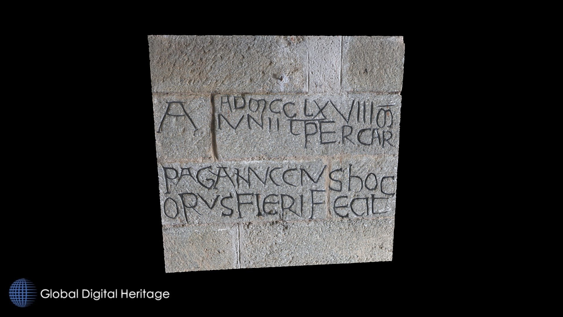 Medieval Inscription, Pieve di Lamula-Arcidosso - Download Free 3D ...