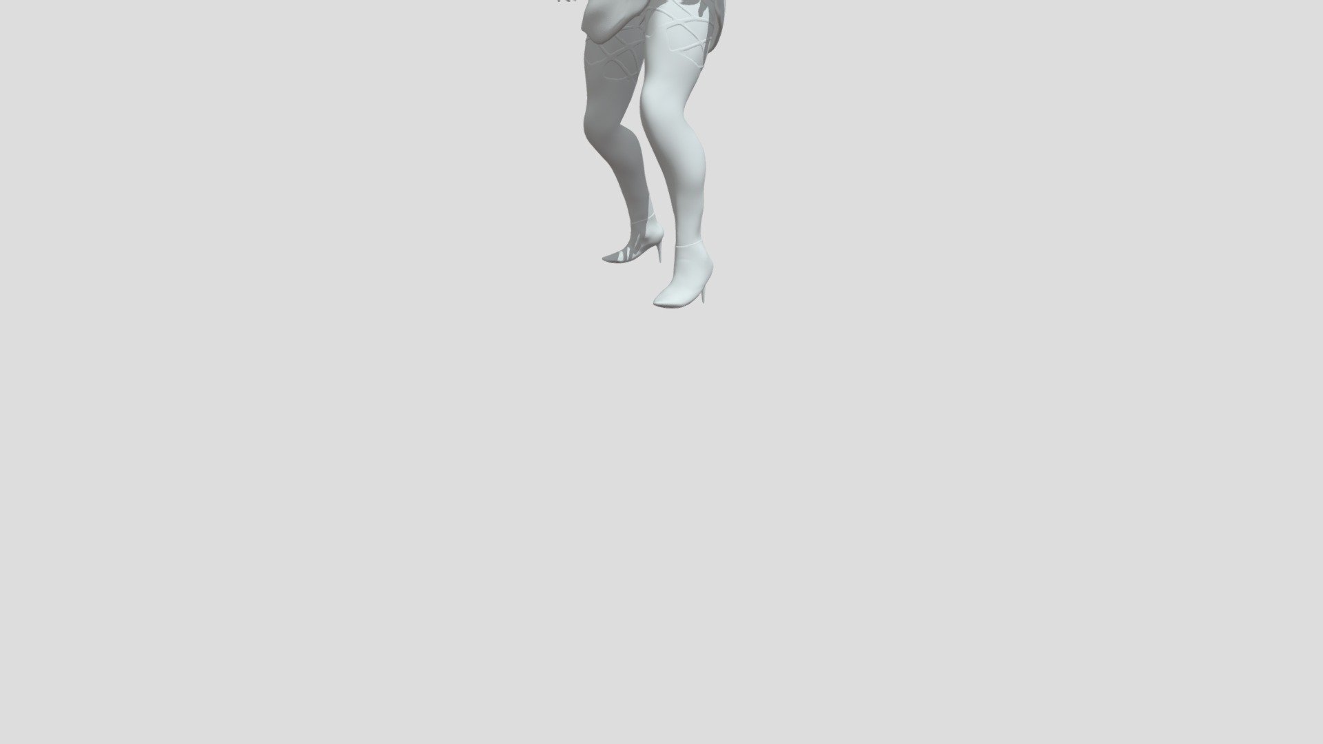 2B - Idle Animation - 3D model by Joshua PIttman (@exo_josh) [7e738f2 ...