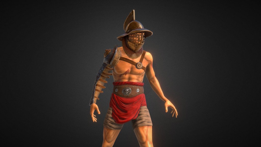 Gladiator - 3D model by EduardCortesRomero [7e73c7a] - Sketchfab