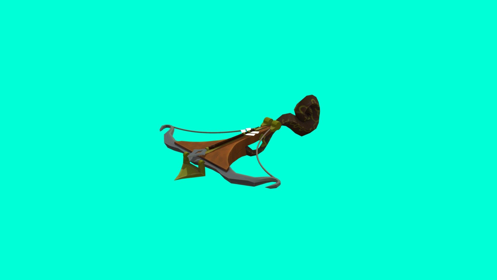 Crossbow Cartoon - 3D model by alejandrogreenday [7e74aeb] - Sketchfab