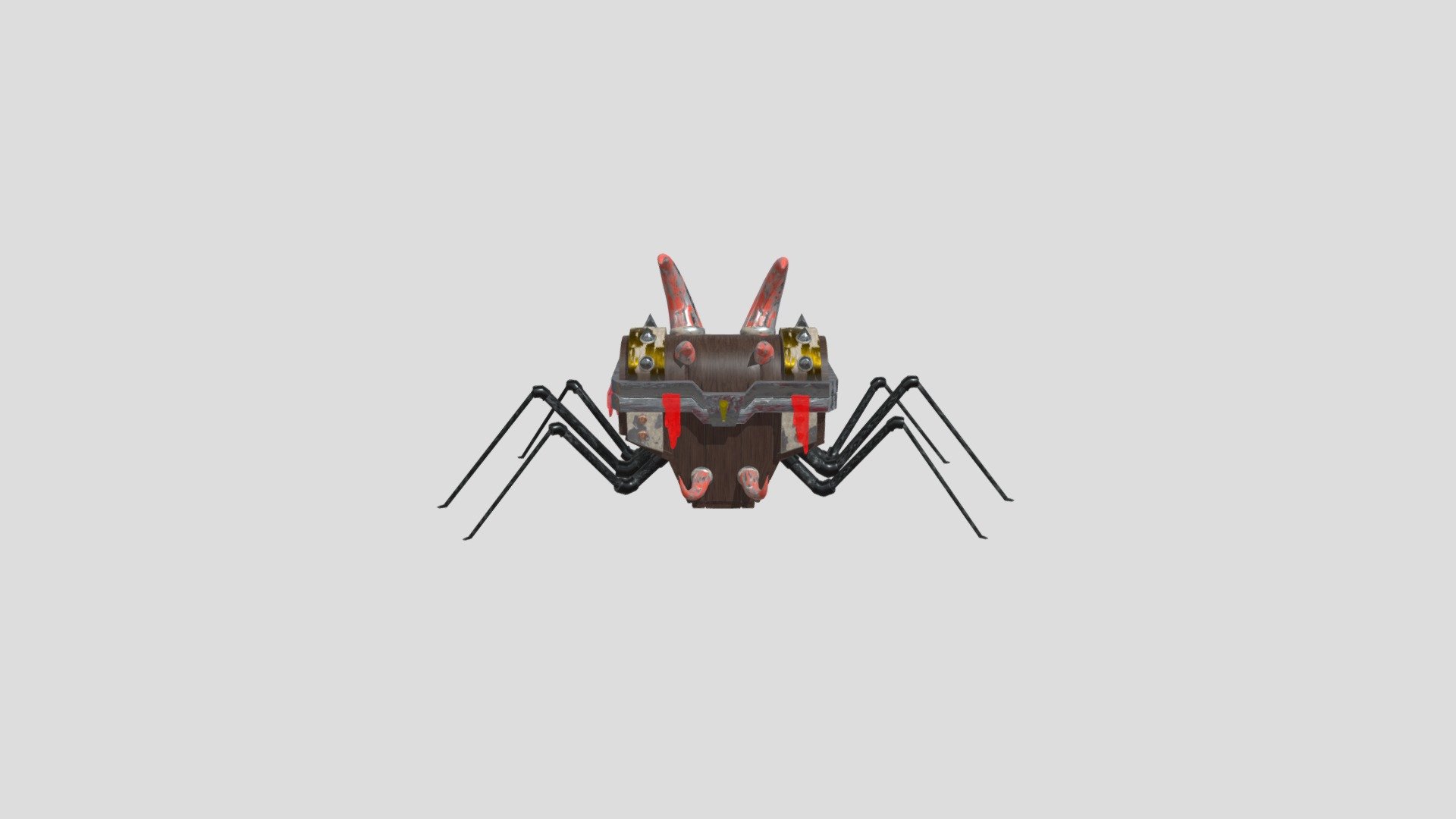 Demon Chest - Download Free 3D model by Lageado95 [7e75406] - Sketchfab
