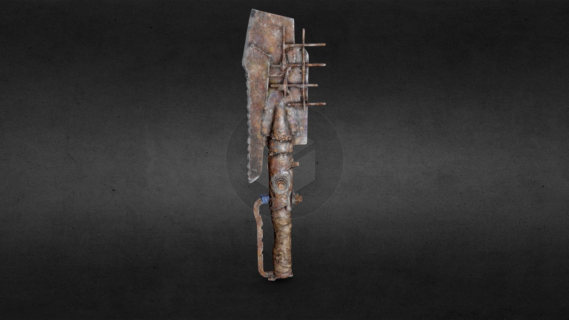 Currupted Blade - 3D model by ankur kaul (@ankurkaul007) [7e773ed ...