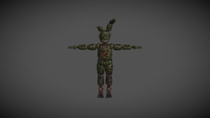 Springtrap 3D models - Sketchfab