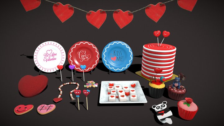 Banner 3D models - Sketchfab