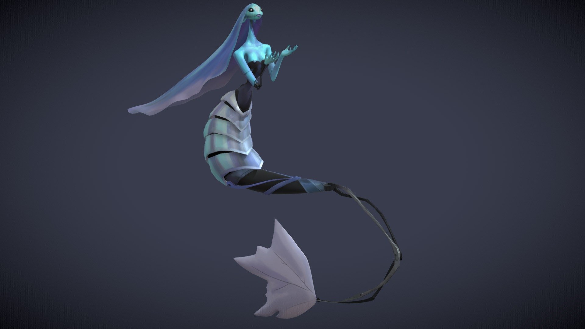 Mermaid - Download Free 3D model by Agushmar [7e791b3] - Sketchfab
