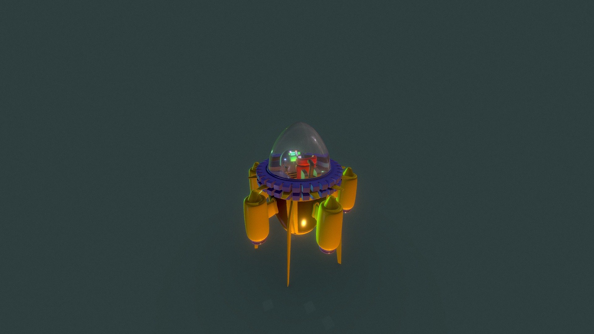 Trunks Time Machine - 3D model by Pabloolm [7e7a29c] - Sketchfab