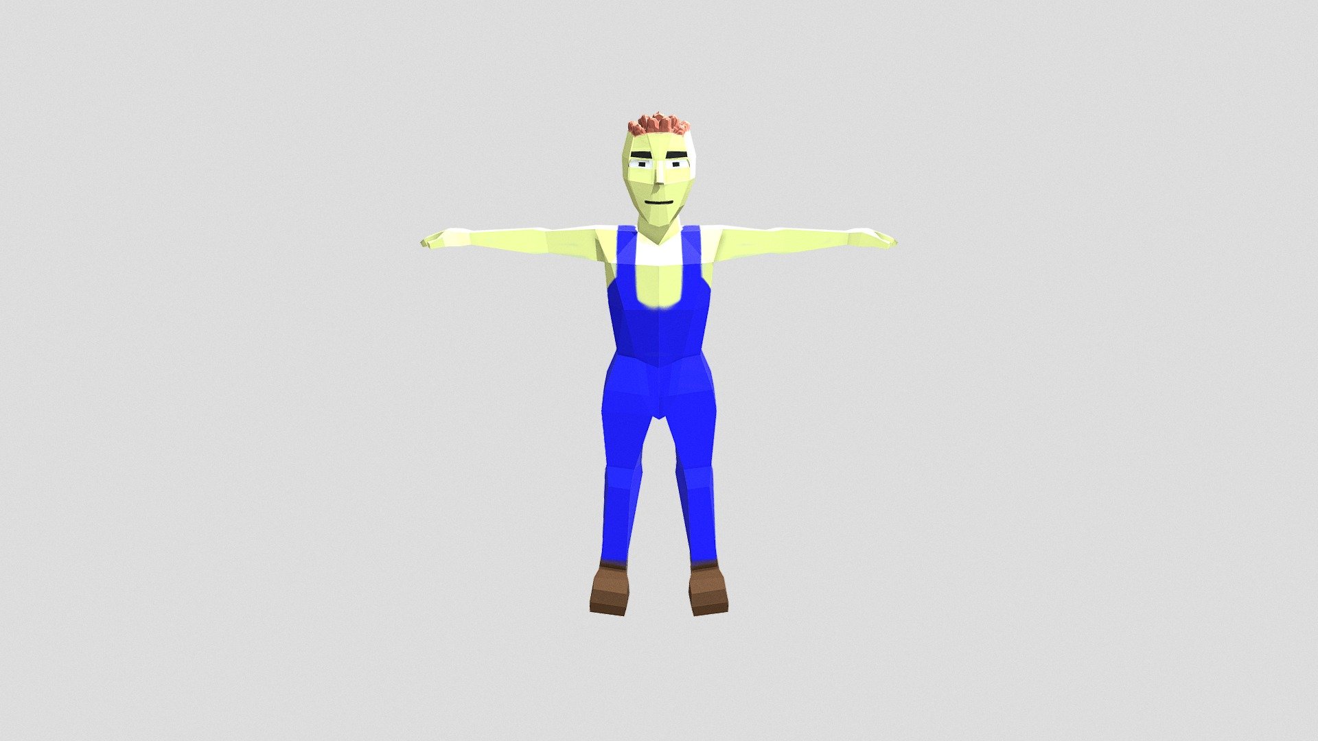 Low Poly Character W Texture (test) - 3D model by TysonGersh [7e7afde ...