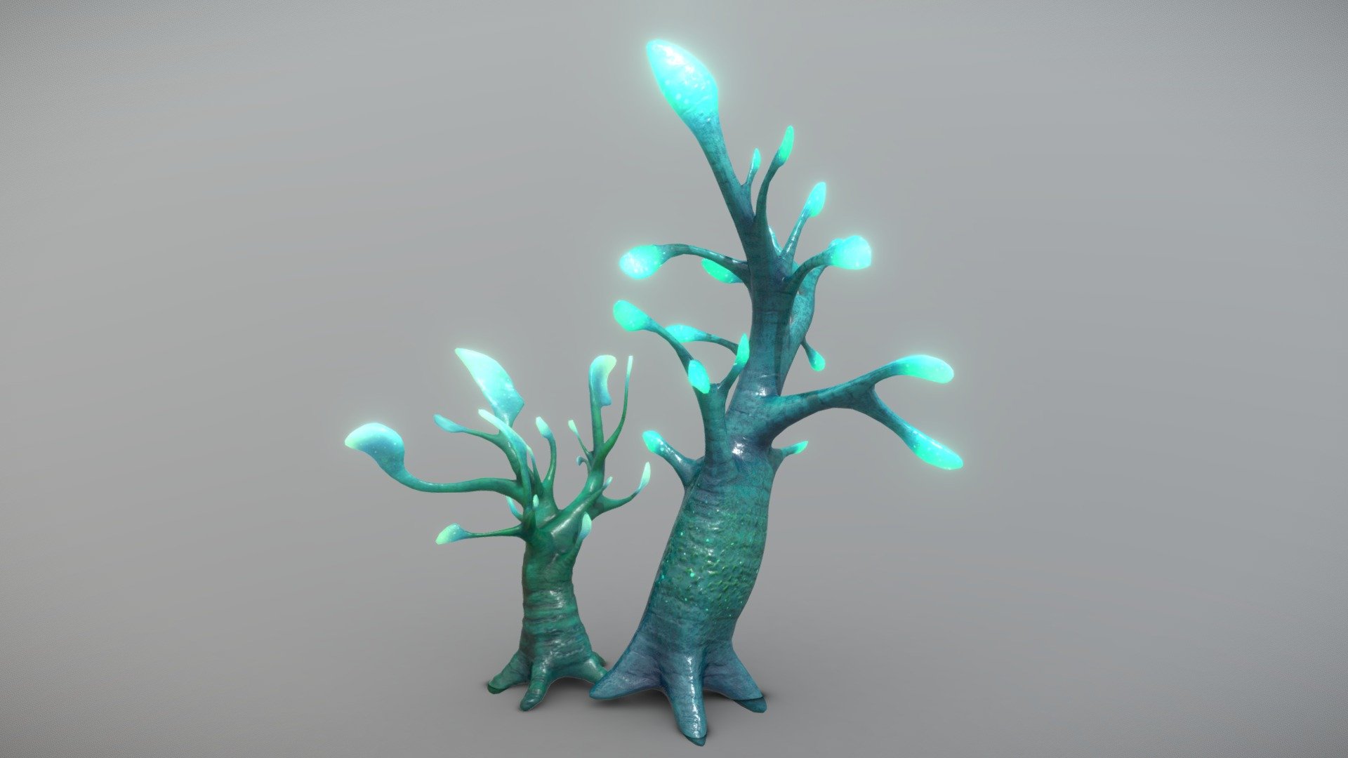 Alien Plants Vol.1 Shrubs - Buy Royalty Free 3D model by Etherion ...