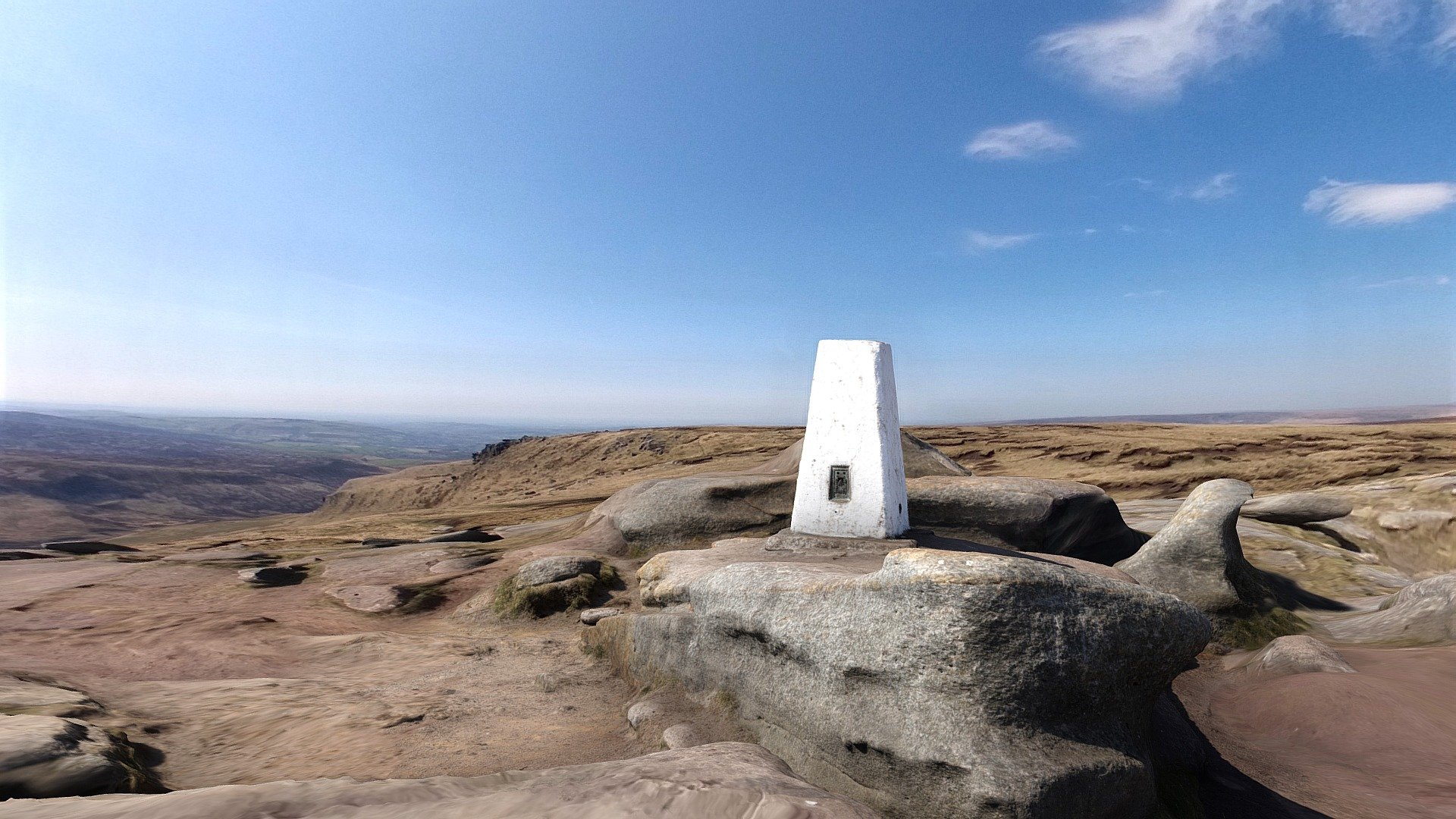 Peak District, Bleaklow Trig Point - 3D model by Sairo (@sairo.uk ...