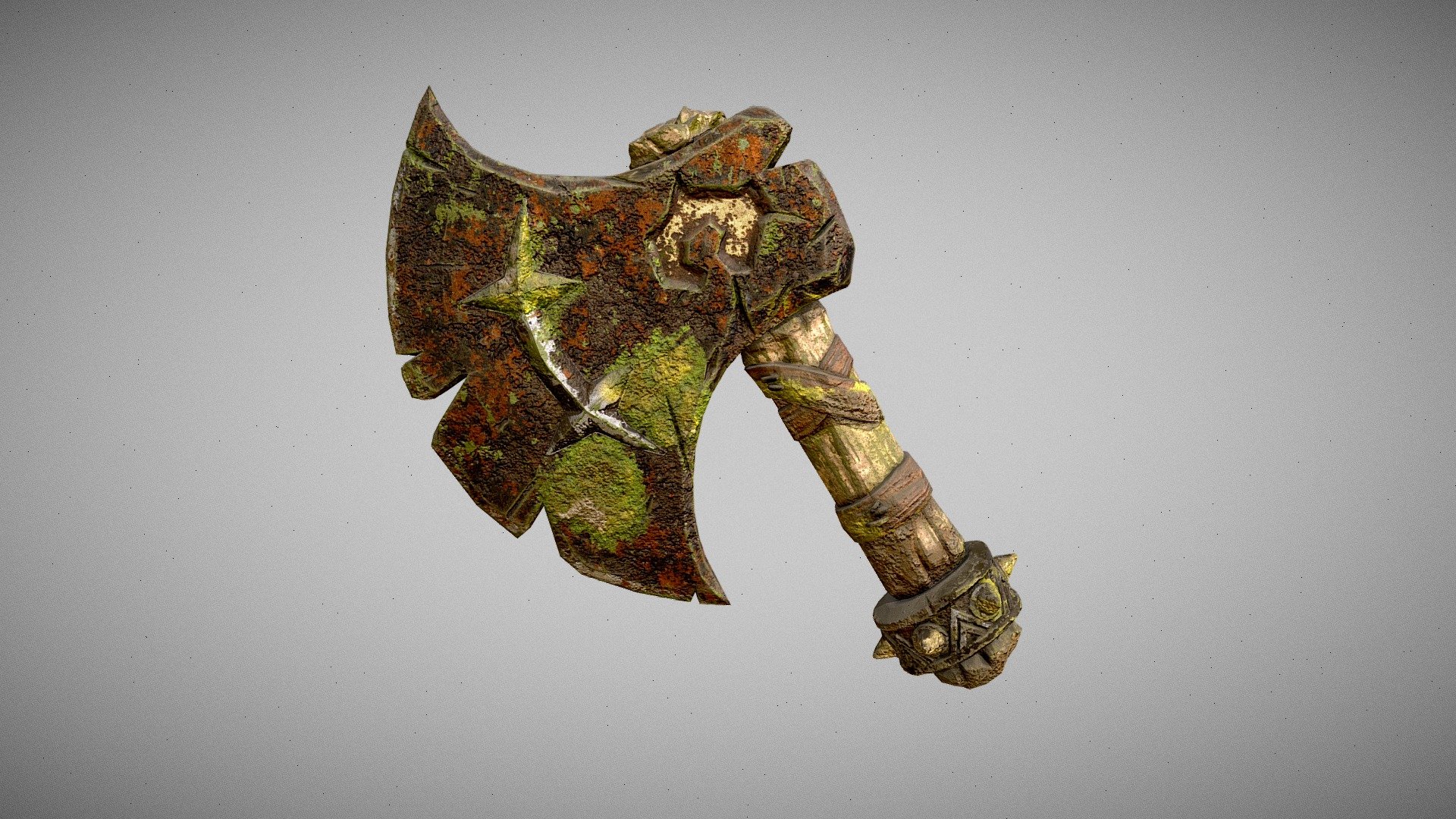 AAC202 A2 Axe - 3D model by Andrew Simpson (@AndrewSimpson) [7e7cabd ...
