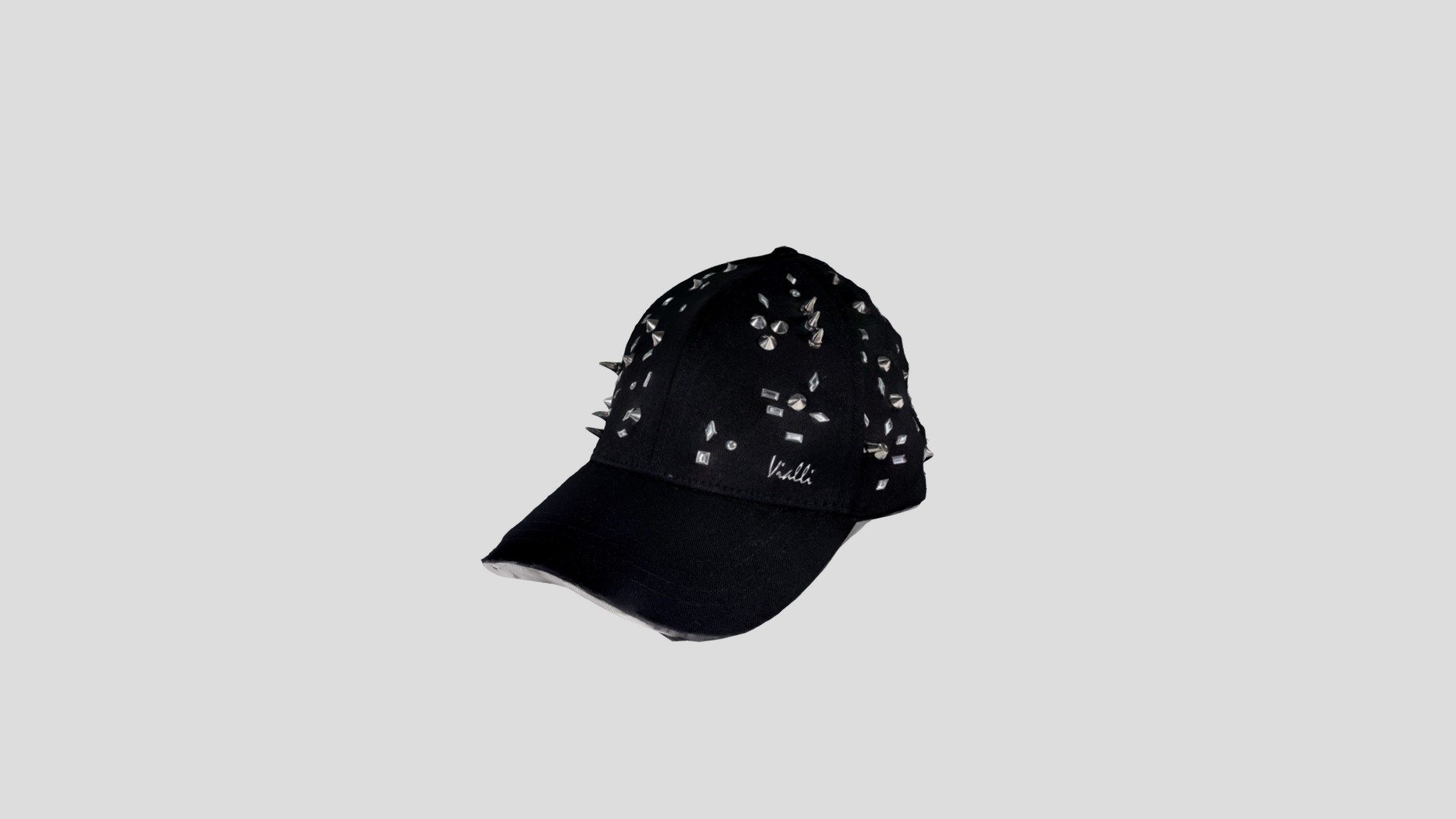 Vialli Cap Black - Download Free 3D model by Subwear [7e7f0ca] - Sketchfab