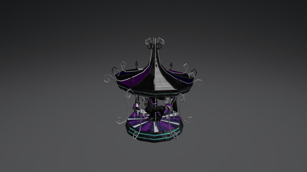 Tim Burton Caroussel - 3D model by lysa-m [7e7f2f2] - Sketchfab