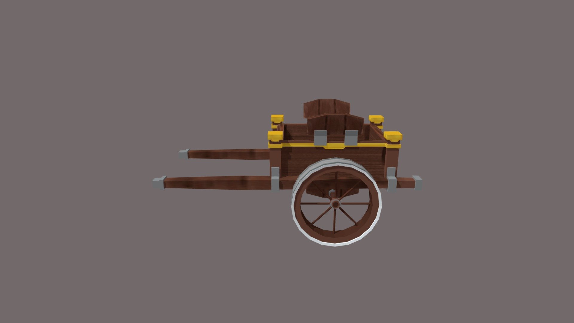 Student Work "Dwarf Cart" - 3D model by s.pinel [7e80f29] - Sketchfab