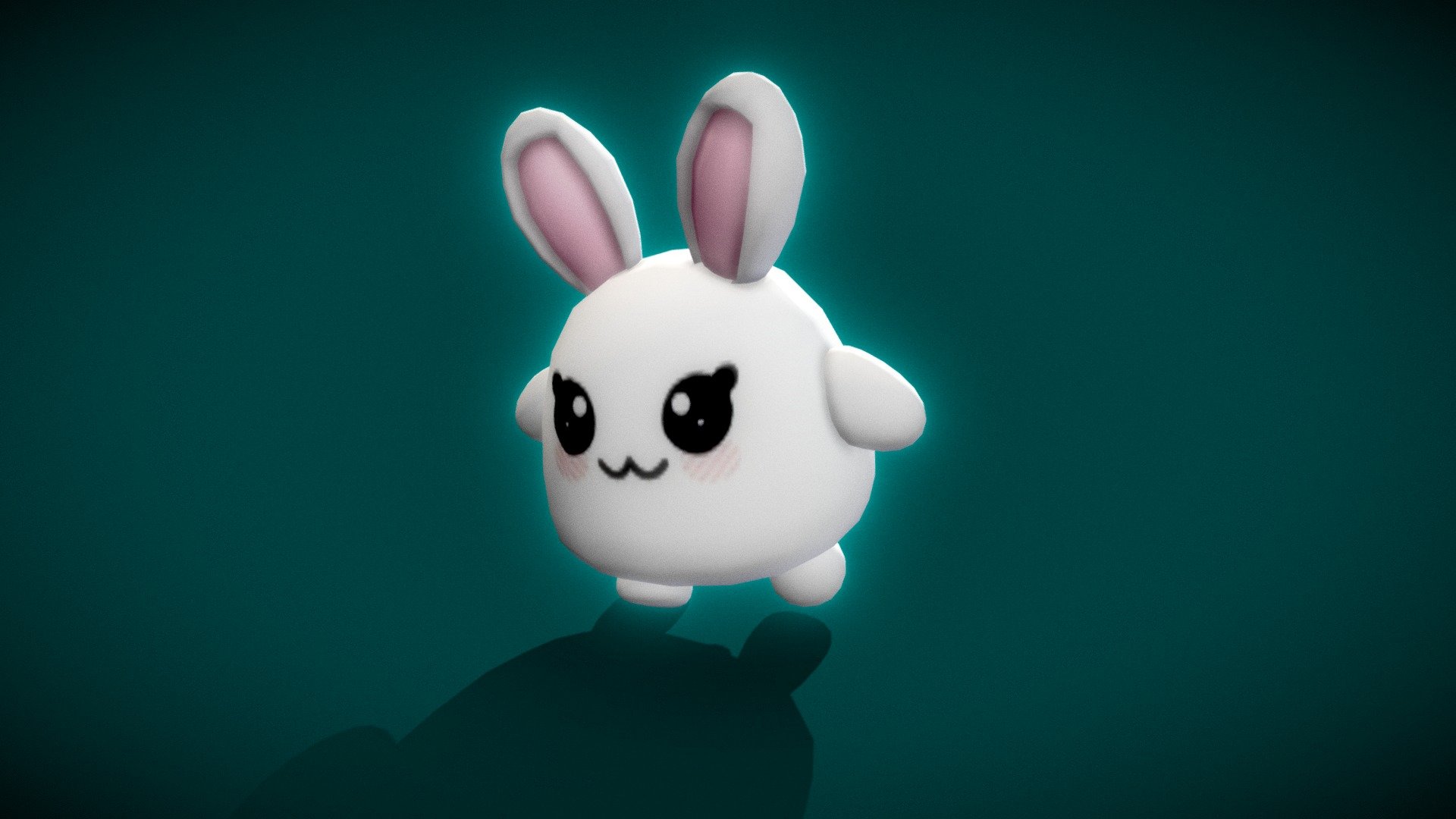 Cute Animated Easter Bunny - 3D model by Spark Games (@spark-games ...