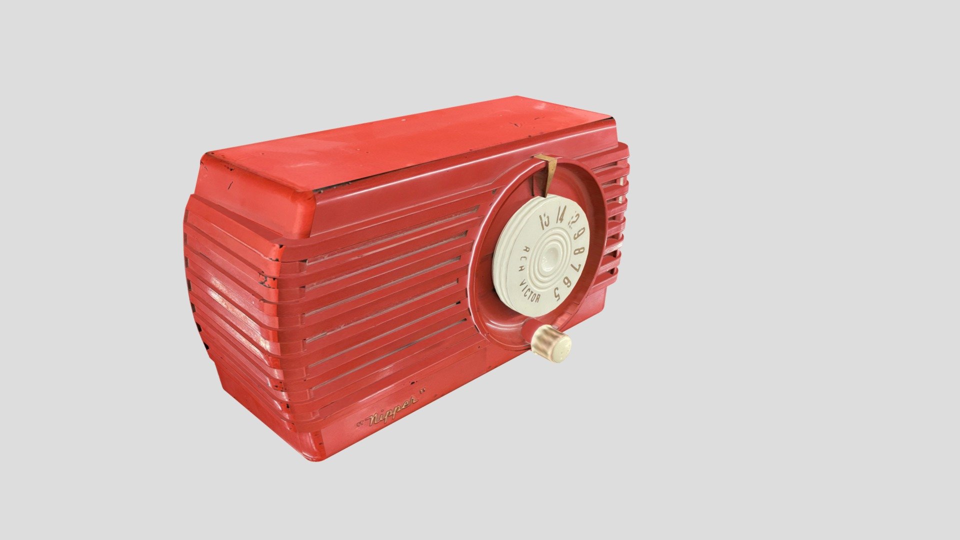 RCA Nipper II - 1956 - 3D model by gasolineStationAR [7e81751] - Sketchfab