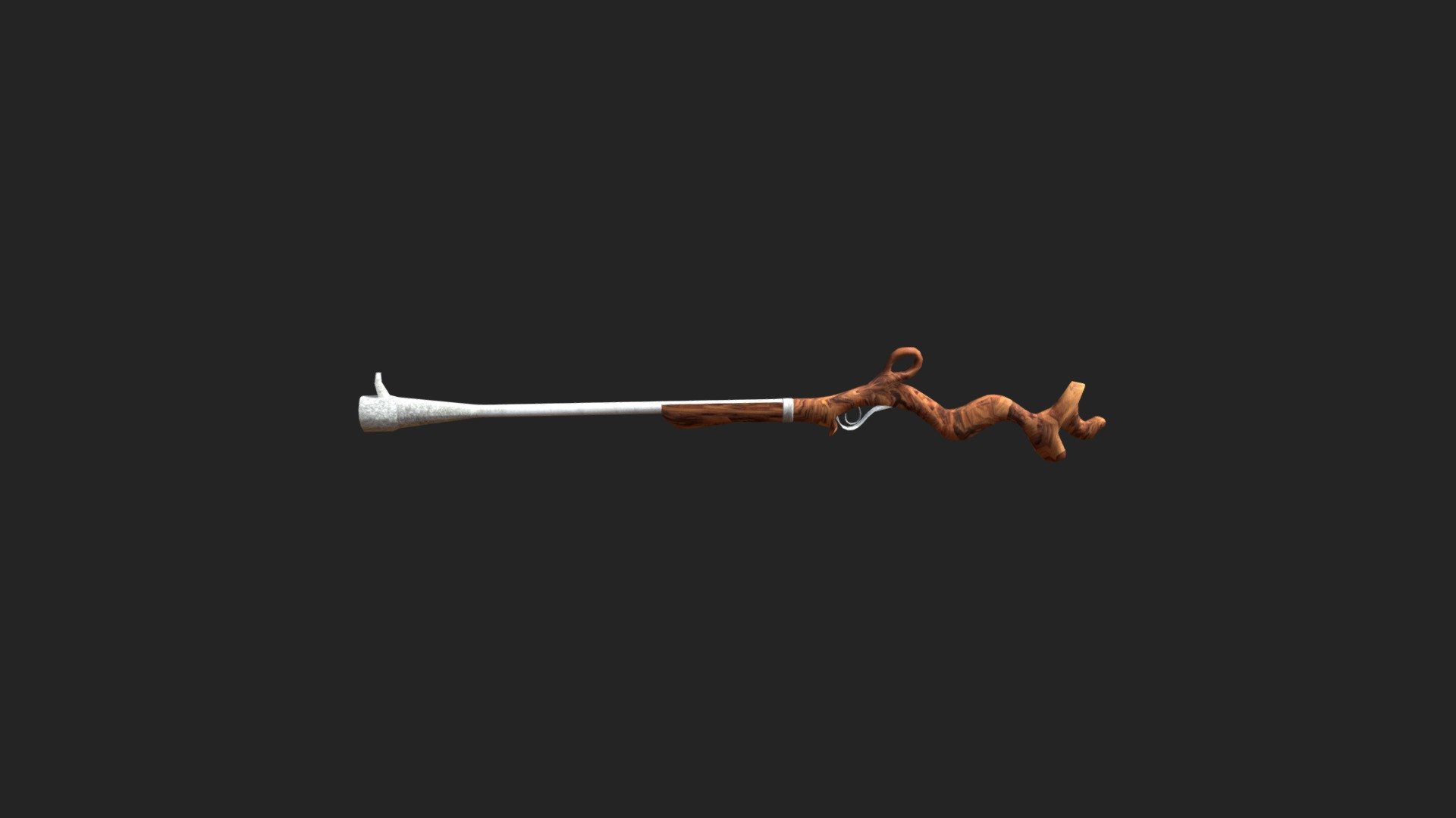 Texturized Barbarella´s Space Rifle - 3D model by eloras [7e81995 ...