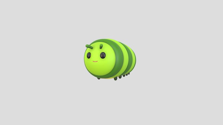 Larva 3D models - Sketchfab