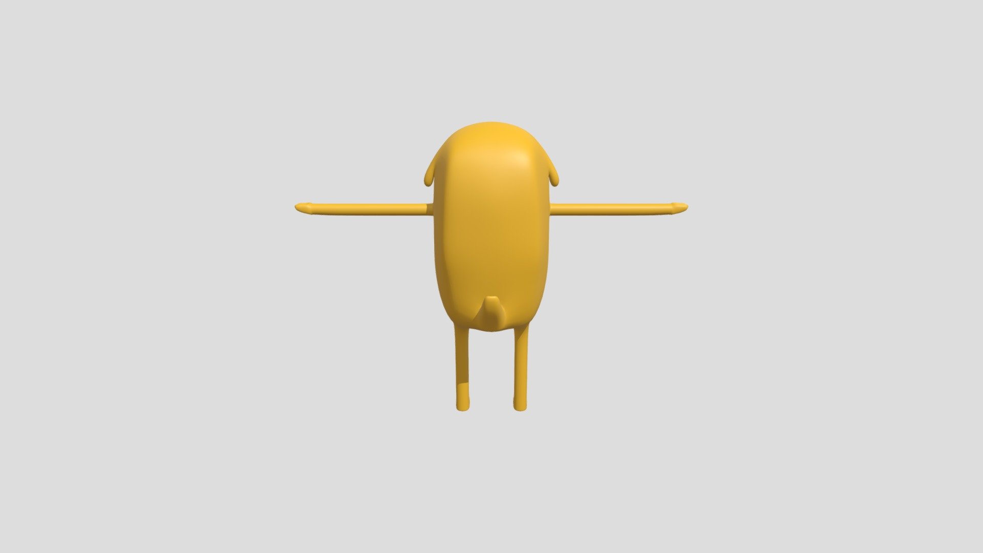 Jake adventure time - 3D model by ConeoHD (@coneo.david242) [7e83e9a ...