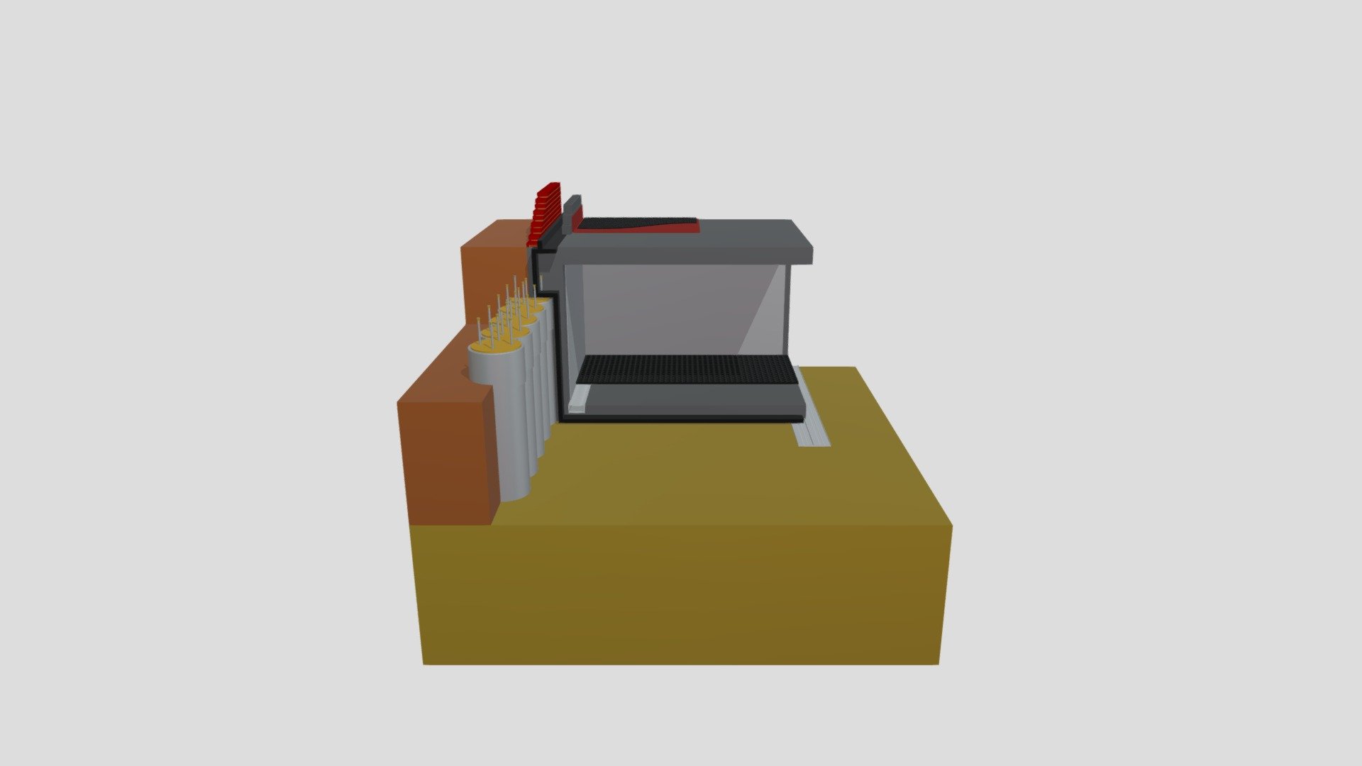 Trial without Correct Colour or Textures Applied - 3D model by ...