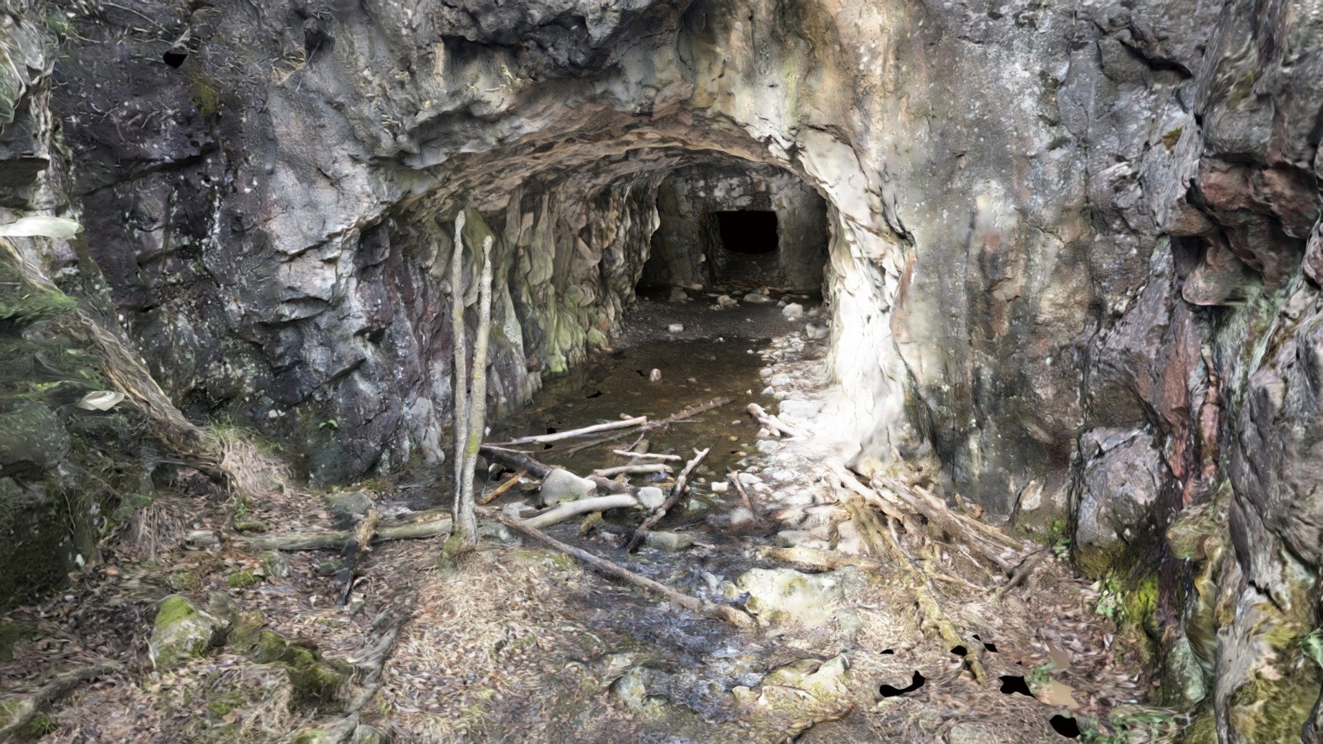 Cave in WW1 base, Kivikko, Helsinki, Finland - Download Free 3D model ...