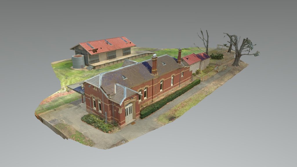 Yea Railway Station (v2) - Download Free 3D model by UoM Digitisation ...