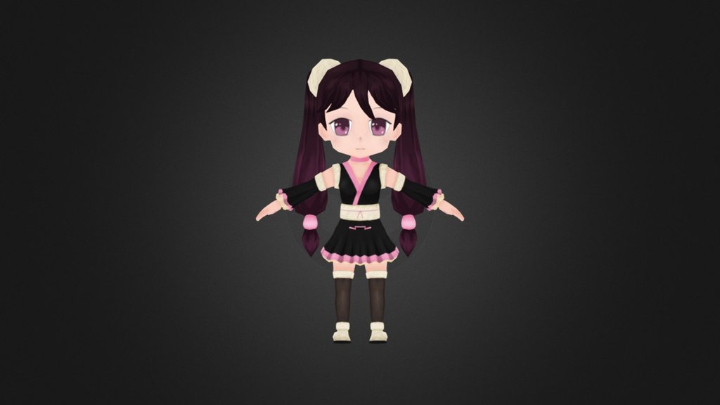 Ghina - 3D model by indra tanry (@indratanry) [7e89482] - Sketchfab